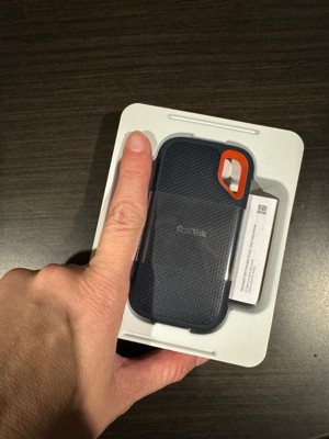 Sandisk Extreme 1tb Portable External Ssd Flash Storage Drive - Black ...