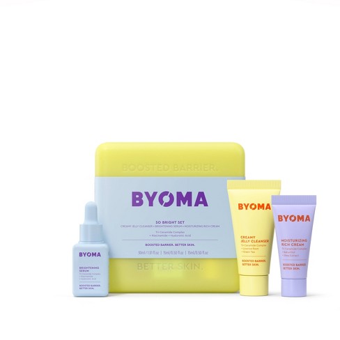 Byoma Brightening Starter Skincare Kit - 2.01 Fl Oz : Target