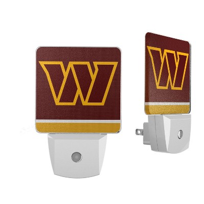 Keyscaper Washington Commanders Stripe Night Light 2-pack : Target