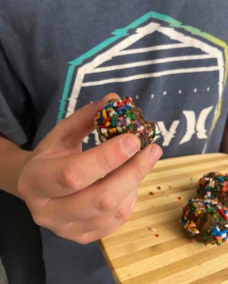 Sprinkle Coated Chocolate Donut Holes - 10oz - Favorite Day™ : Target
