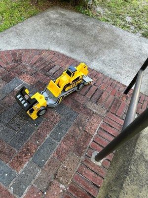 Maxx Action 2-n-1 Mega Mover – Construction Truck And Trailer : Target