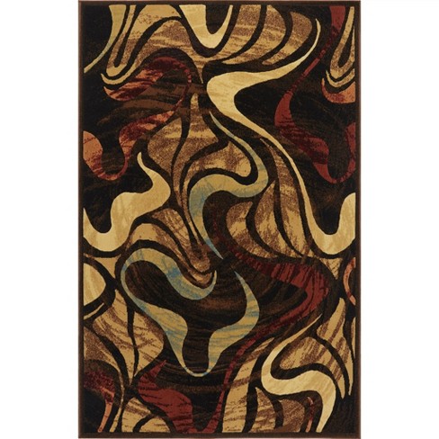 Home Dynamix Catalina Picasso Contemporary Artistic Swirl Area Rug ...