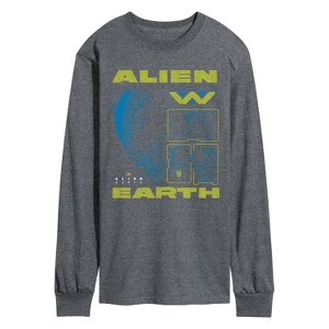 Men's Alien Xenomorphs Multi Image Long Sleeve Graphic T-Shirt ...