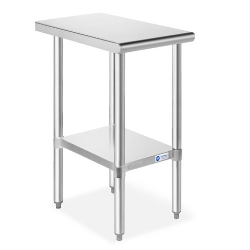 Gridmann Stainless Steel Table With Undershelf - 12 X 30 Inch, Nsf ...
