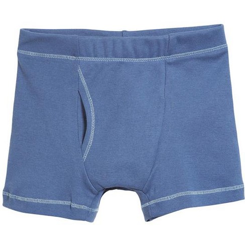 City Threads Usa-made Boys Soft Cotton Boxer Brief | Denim Blue - 18 ...