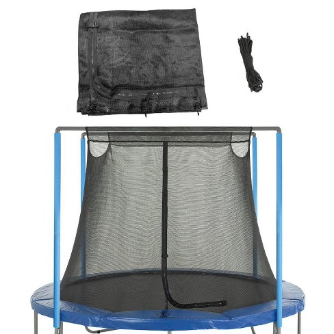 Machrus Upper Bounce Trampoline Net - Fits 8 Ft Round Trampolines Using ...