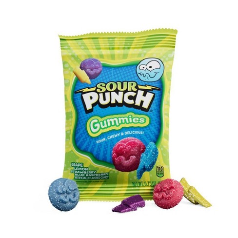 Sour Punch Candy Gummies - 6.75oz : Target