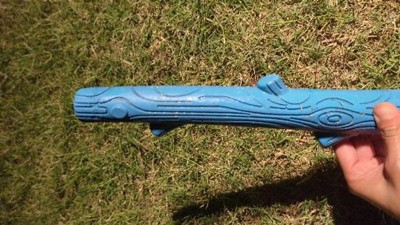 Long Rubber Stick With Crinkles Dog Toy - Blue - Boots & Barkley™ : Target