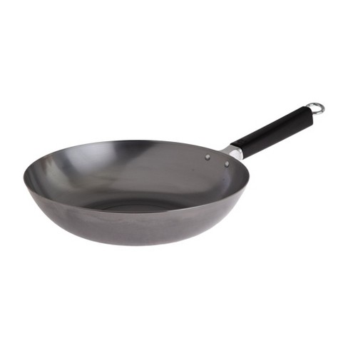 Joyce Chen Professional Series 12-inch Uncoated Carbon Steel Stir Fry ...