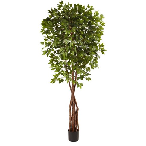 Nearly Natural 7.5-ft Super Deluxe Ficus Tree : Target