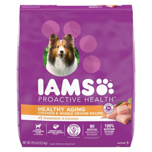 Iams Healthy Aging Adult For Senior Dogs With Real Chicken Dry Dog Food ...