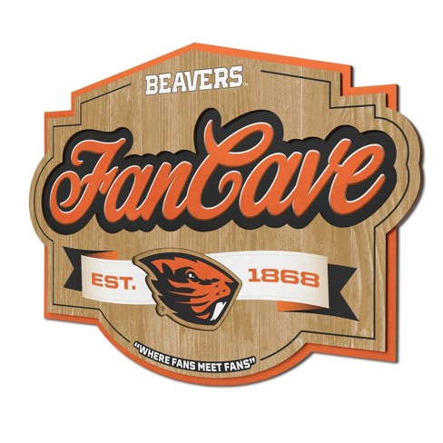 Ncaa Oregon State Beavers Fan Cave Sign : Target