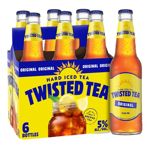 Twisted Tea Original Hard Iced Tea - 6pk/12 Fl Oz Bottles : Target