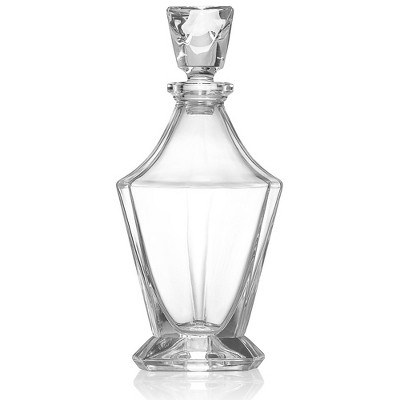 Nutrichef Home Bar Glass Decanter - Elegant Whiskey Decanter For Fine ...