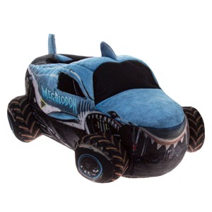 Monster Jam "Megalodon" Boys' 3D Plush Slippers (Toddlers/Big Kids ...
