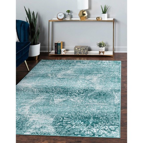 Unique Loom 2' 2 X 3' 0 Sofia Grand Turquoise Area Rug : Target