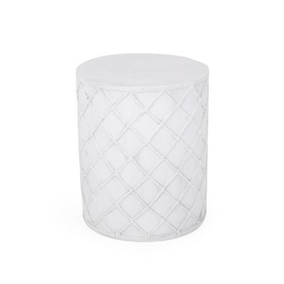 Antique White Magnesium Oxide Coffee Table : Target