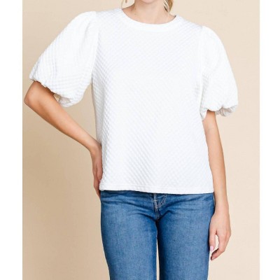 Women's Embossing Texture Top - Jodifl M : Target