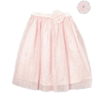 Mi Amore Gigi Longer Length Skirt With Attached Vintage Lace Flower ...