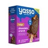 Yasso Frozen Greek Yogurt Indulgent Fudge Chocolate Crunch - 10.6oz/4ct ...