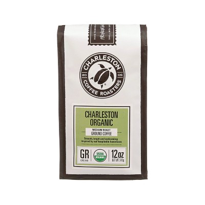 Charleston Coffee Roasters Charleston Organic Medium Roast Ground ...