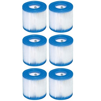 Intex Swimming Pool Easy Set Filter Cartridge Replacement - Type H (2 ...