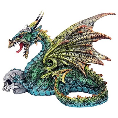 Design Toscano The Wizard S Dragon Of Bulwark Tower Statue : Target