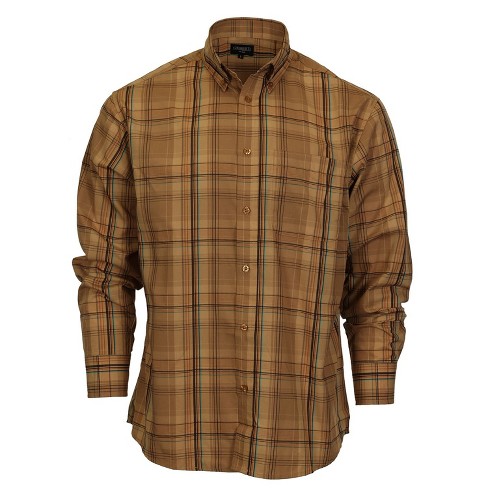 Gioberti Men's Long Sleeve Plaid Shirt : Target