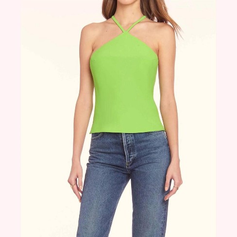 Women's Melonie Bow Halter Top - Amanda Uprichard L : Target