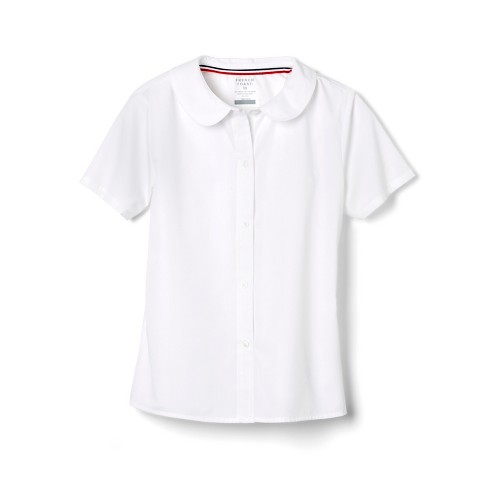 French Toast School Uniform Girls Short Sleeve Peter Pan Collar Blouse ...