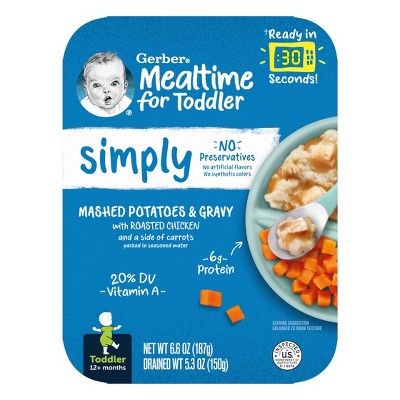 Gerber Toddler Spaghetti Rings In A Meat Sauce Baby Meals - 6oz : Target