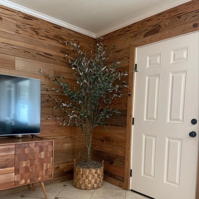 93" Artificial Olive Tree - Threshold™ Designed With Studio Mcgee: No ...