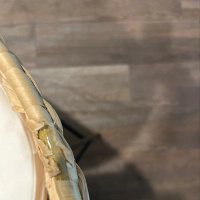 Landis Woven Backed Counter Height Barstool With Cushion - Threshold ...