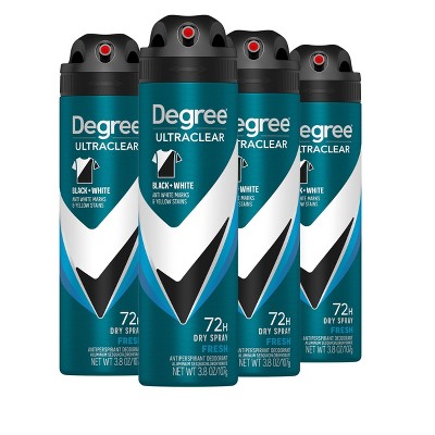 Degree Men's Ultraclear Black + White Fresh 72-hour Antiperspirant ...