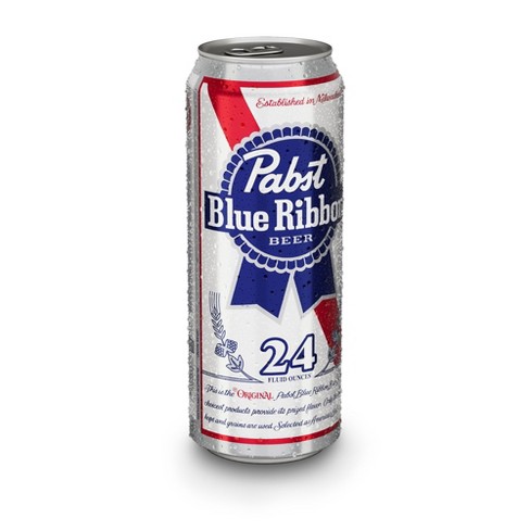 Pabst Blue Ribbon Beer - 24 Fl Oz Can : Target