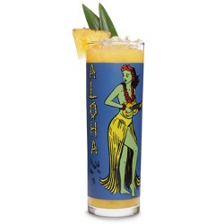 Libbey Tiki Kahiko Zombie Glass, Clear, 13.5-ounce, Set Of 4 : Target