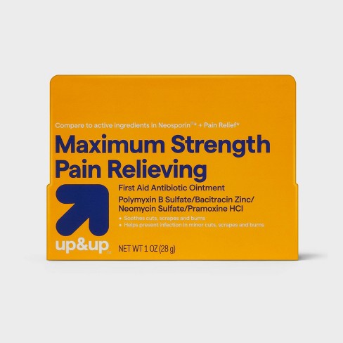 Antibiotic Maximum Strength Pain Relieving First Aid Ointment - 1oz - Up&up™ : Target