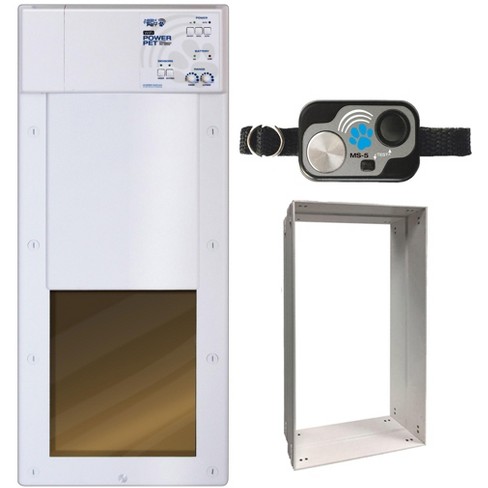 Medium Opening Power Pet Door For Wall Installations - Wi-fi Smartphone ...