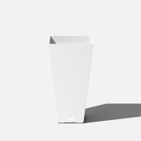 Veradek Pure Series Midland 26" Plastic Planter - White : Target