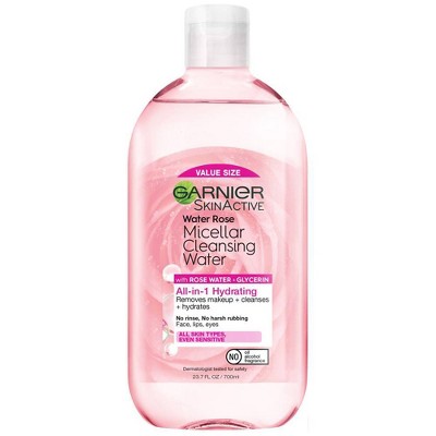 Garnier Skinactive Water Rose Micellar Cleansing Water - 23.7 Fl Oz ...