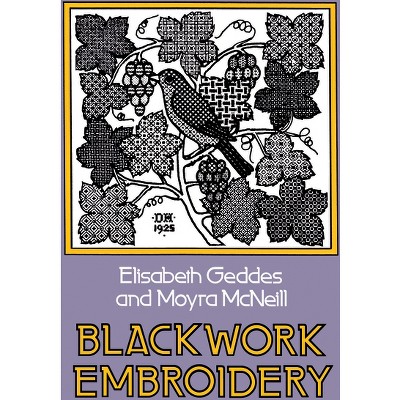 Blackwork Embroidery - (dover Crafts: Embroidery & Needlepoint) By ...