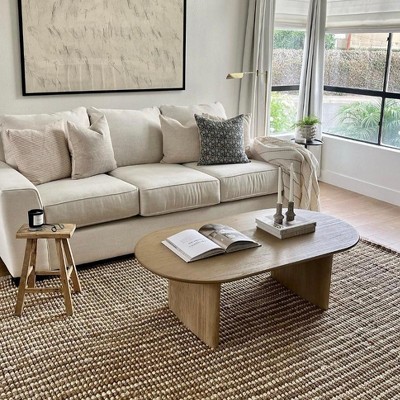 Hauteloom Round Area Rug Tan : Target