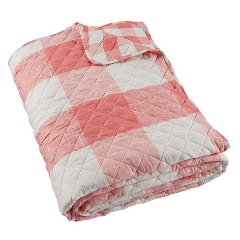 The Lakeside Collection Spring Buffalo Check Bedspread Ensemble - King ...