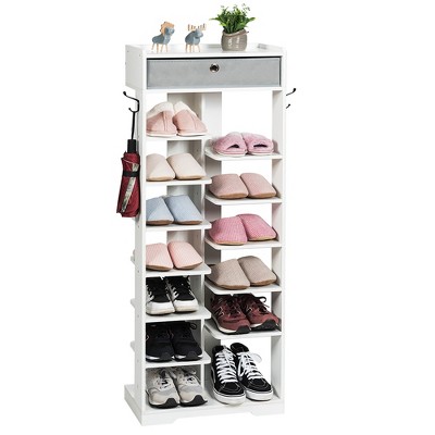 White Wooden Shoe Rack : Target