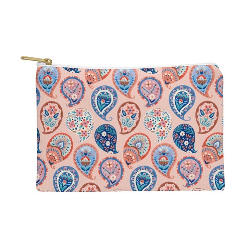 Pimlada Phuapradit Floral Paisley Half Drop Pouch Large - Deny Designs : Target