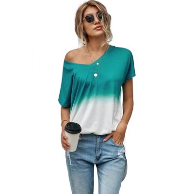 Women's Colorblock Tee - Shiying M : Target