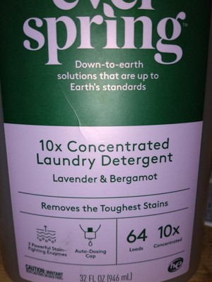 Ultra-concentrated Laundry Detergent - Lavender & Bergamot - 32 Fl Oz ...