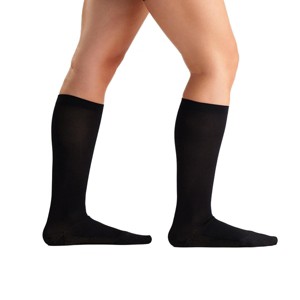 EvoNation Women's Copper Sole 20-30 mmHg Compression Socks Knee High ...