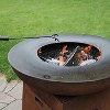 Sunnydaze Indoor/outdoor Steel Camp Fire Pit Or Fireplace Log Poker ...