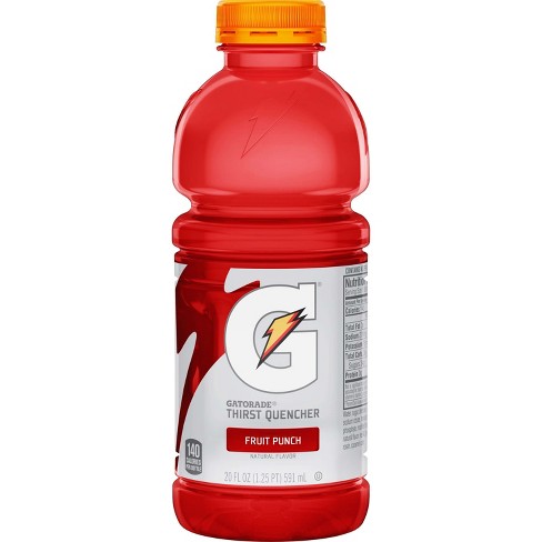 Gatorade Fruit Punch Sports Drink - 20 Fl Oz Bottle : Target